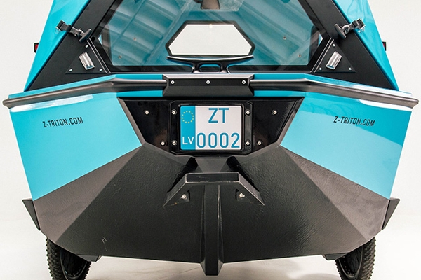 Amphibious Camper-Trike