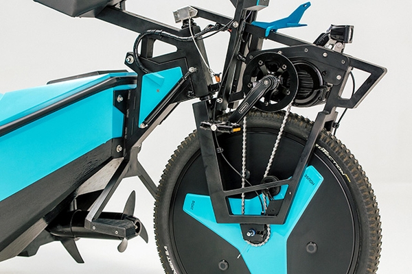 Amphibious Camper-Trike